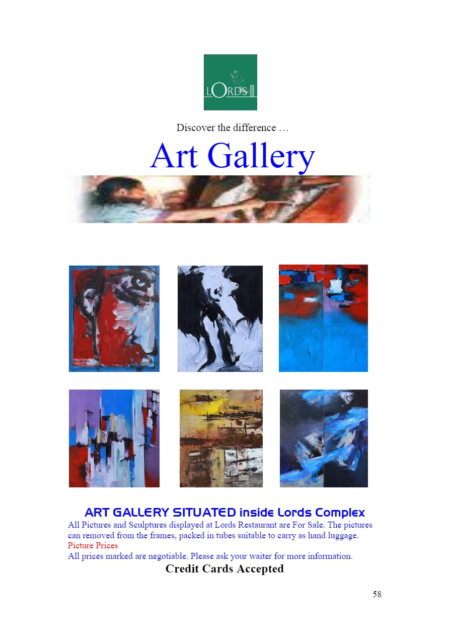 Travel Tips – Lords Restaurant