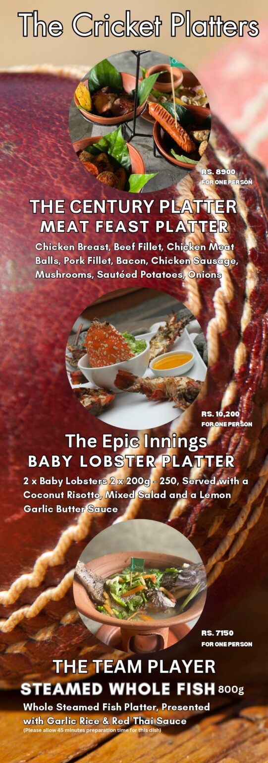 Dinner Menu – Lords Restaurant